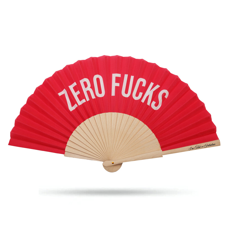 Rave Hand Fans for Festivals, EDM, and Dancing - I'm Hot and Fabulous