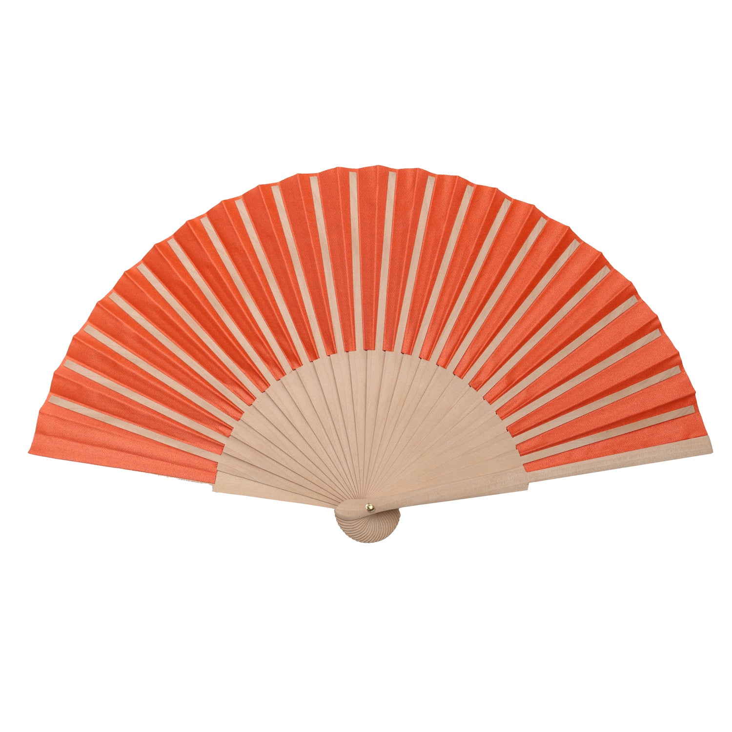 Orange Sparkle Hand Fan | I'm Hot and Fabulous